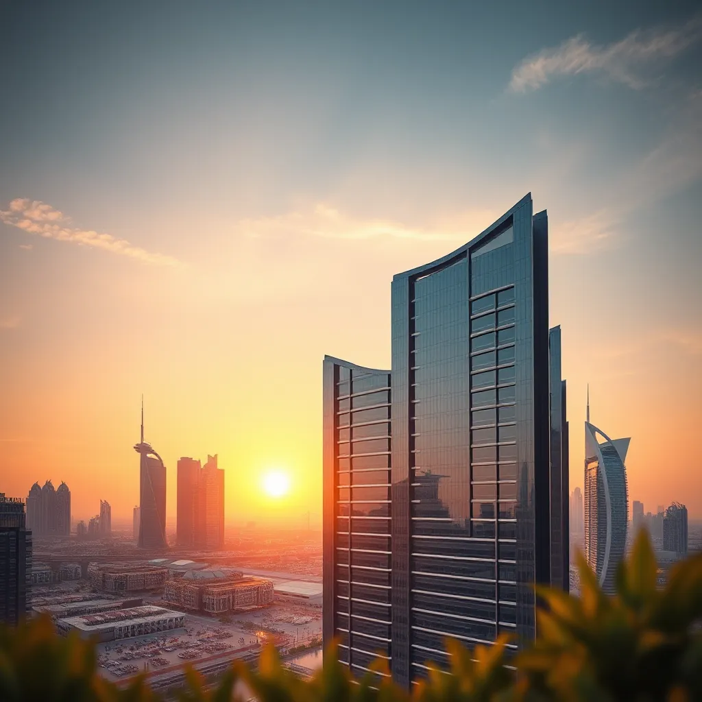 The Al Nakheel Building: A Landmark of Dubai